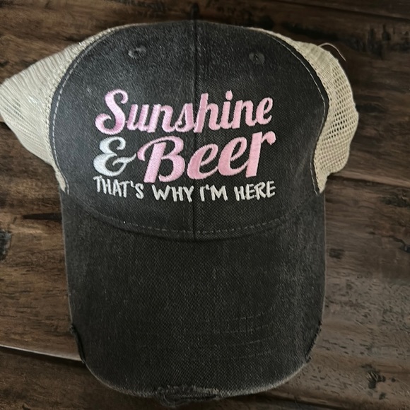 Accessories | Piper Lou Sunshine And Beer Hat | Poshmark